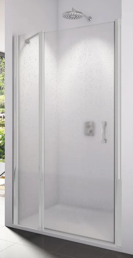 Sprchové dveře jednokřídlé s pevnou stěnou 120 cm (SL13 1200 01 44) SanSwiss