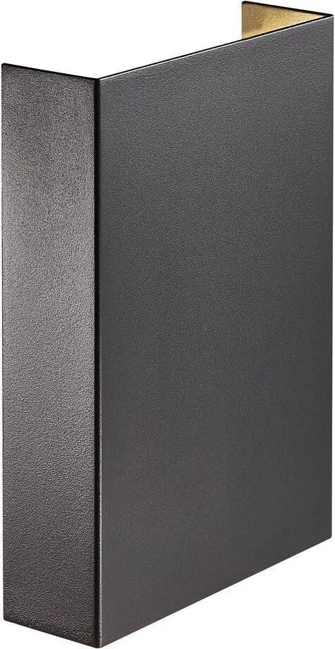 NOR 2019051003 Venkovní nástěnné svítidlo Fold 15 2x3,5W LED černá čirá - NORDLUX