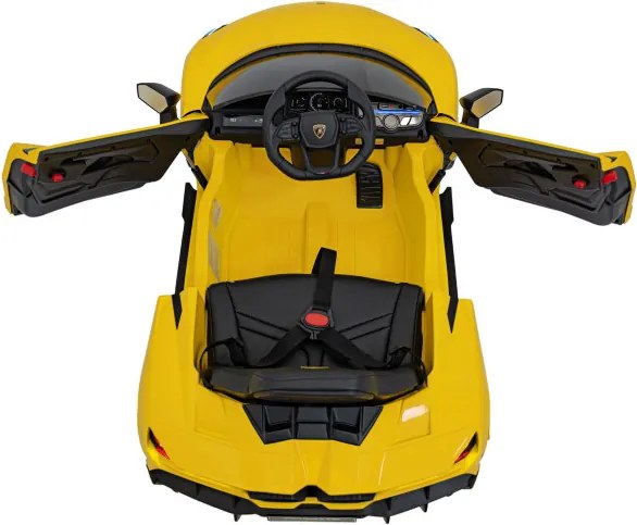 Elektrické autíčko Lamborghini Revuelto žluté