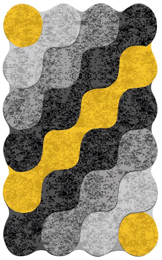 Conceptum Hypnose Kusový koberec Circle Djt, Vícebarevná Rozměr koberce: 150 x 240 cm