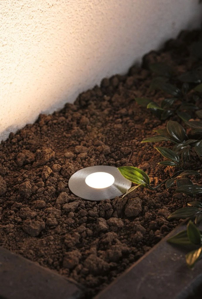 P 94907 Plug & Shine LED zemní svítidlo Floor IP67 3000K 3x2,5W 30VA ocel - PAULMANN