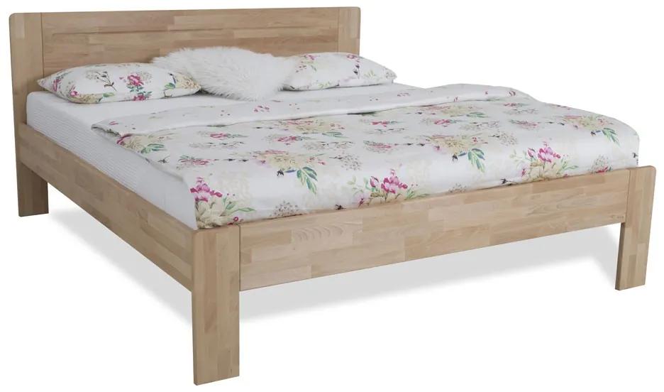ProSpánek Amy - kvalitní a elegantní postel Buk olejovaný 200x200 (vyberte odstín)