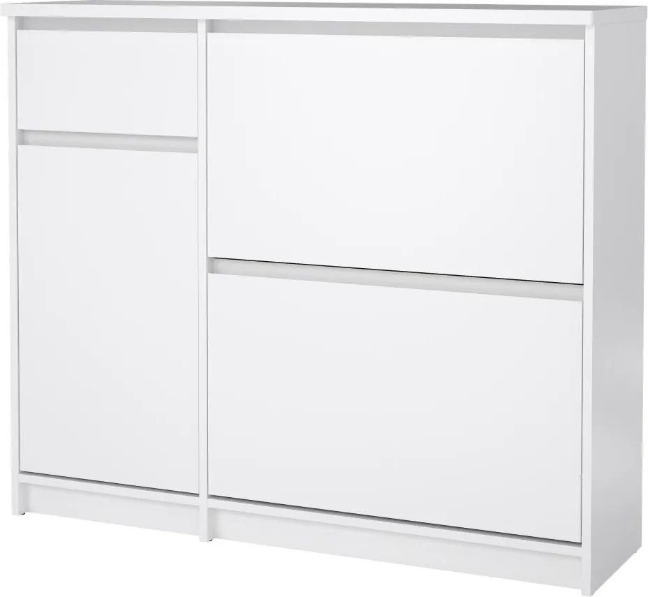 FALCO Botník Simplicity 206 bílý lesk