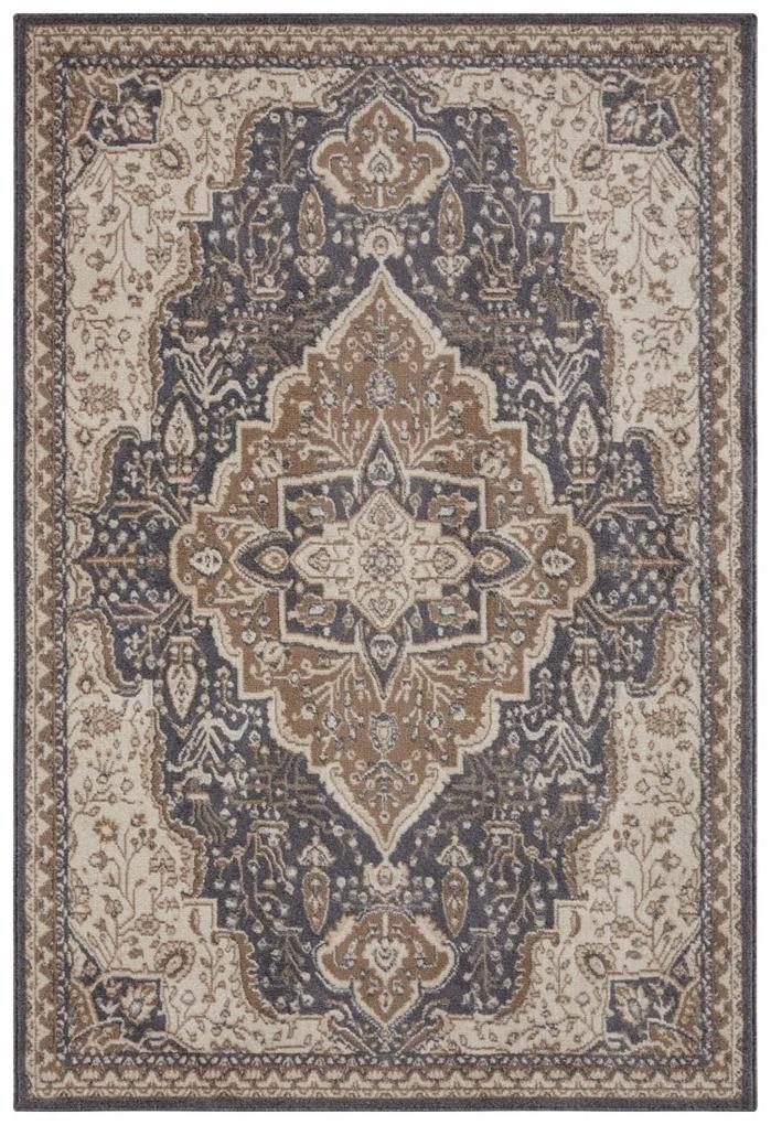Hanse Home Collection koberce Kusový koberec Terrain 105607 Orken Black Brown ROZMĚR: 240x340
