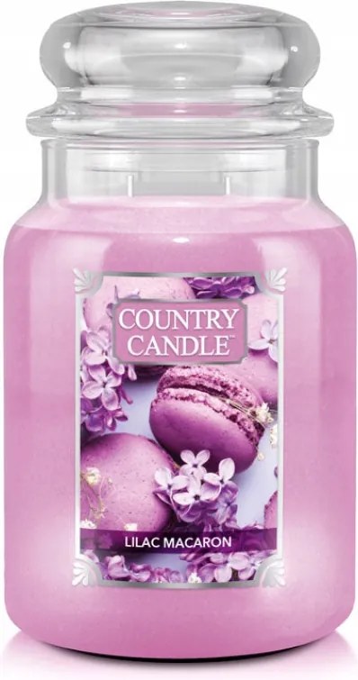 Velká svíčka Lilac Macaron Country Candle