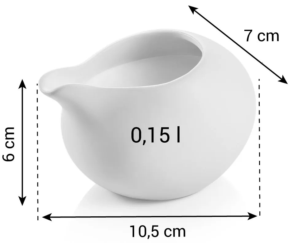 TESCOMA Nádoba na smetanu FANCY HOME Stones, šedá