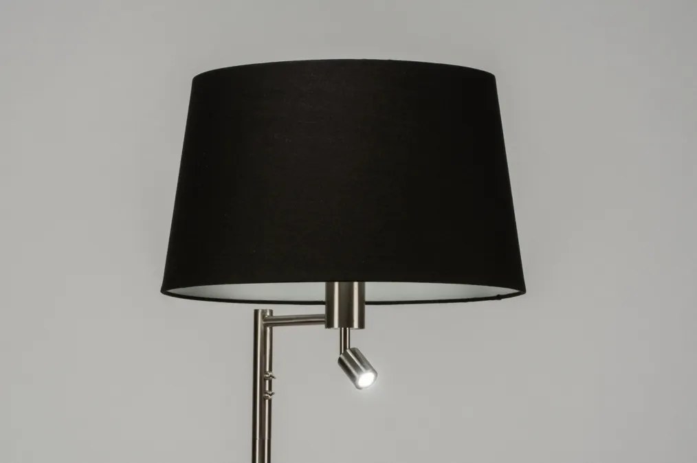 Stojací designová černá lampa La Scale Black Nuo