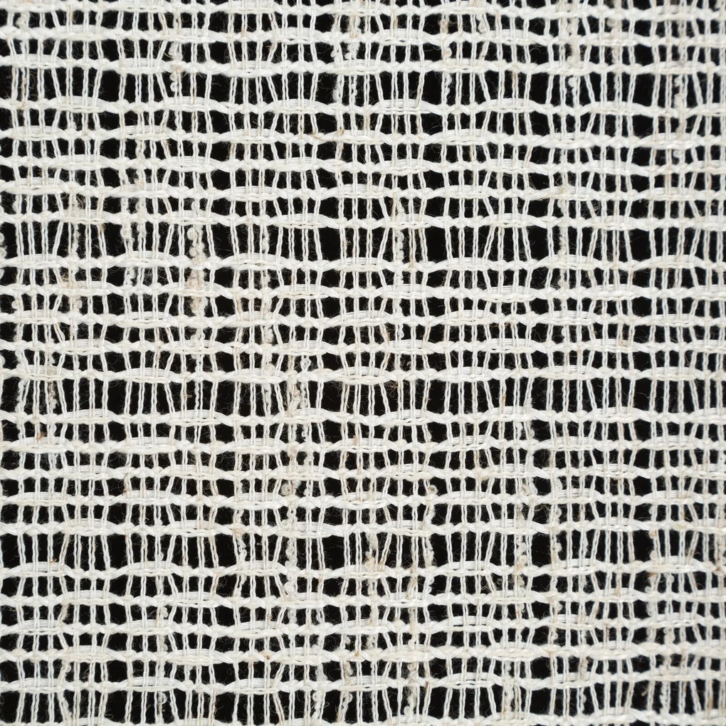 ZÁVĚS NA KROUŽCÍCH NADIN 140X250 CM PŘÍRODNÍ