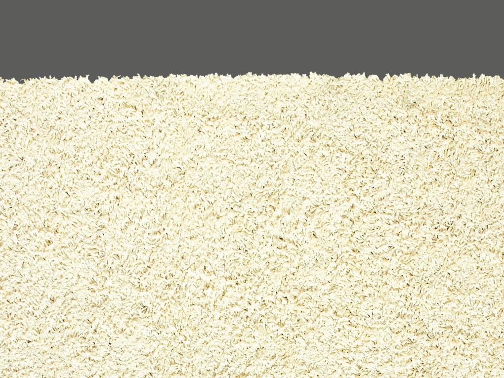 MONO Kusový koberec Efor Shaggy 2137 Cream BARVA: Krémová, ROZMĚR: 120x170 cm
