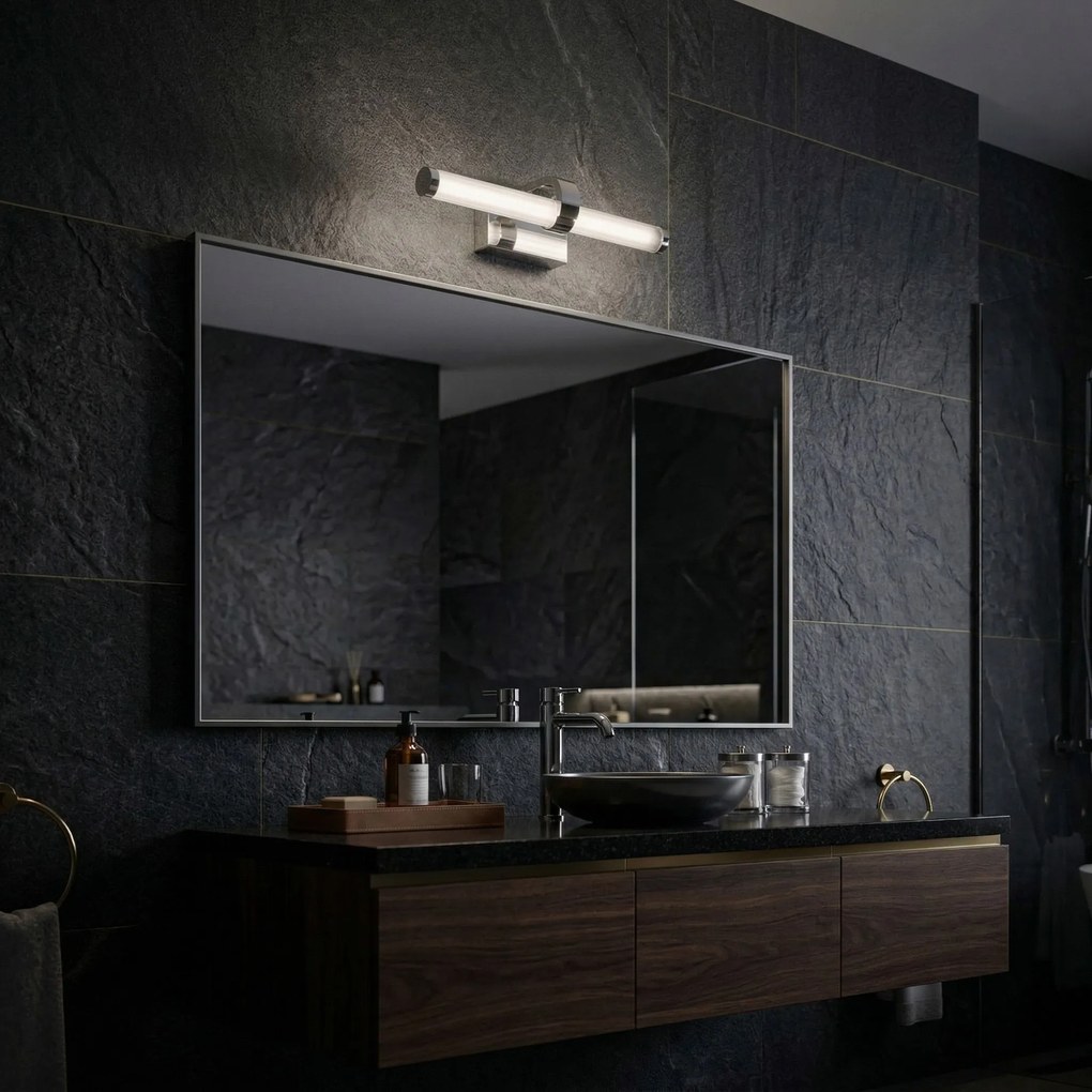 Toolight Rea, Koupelnové nástěnné LED svítidlo APP1881-1W 40cm CHROME, OSW-66036