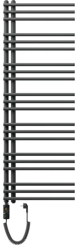 Mexen Neptun, elektrické topné těleso 1400 x 500 mm, 600 W, antracitová, W101-1400-500-2600-66