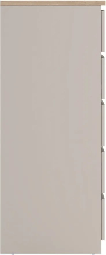 Krémová komoda 77x121x50 cm Naia – Tvilum