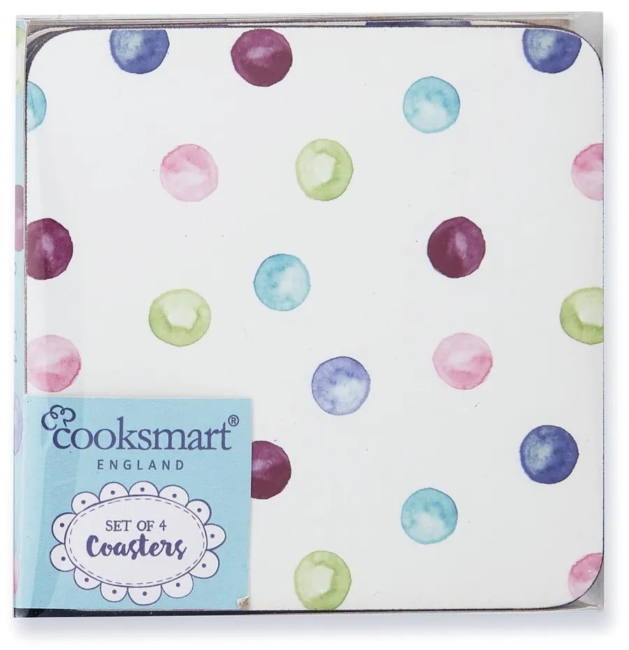 Sada 4 podtácků Cooksmart ® Spotty Dotty