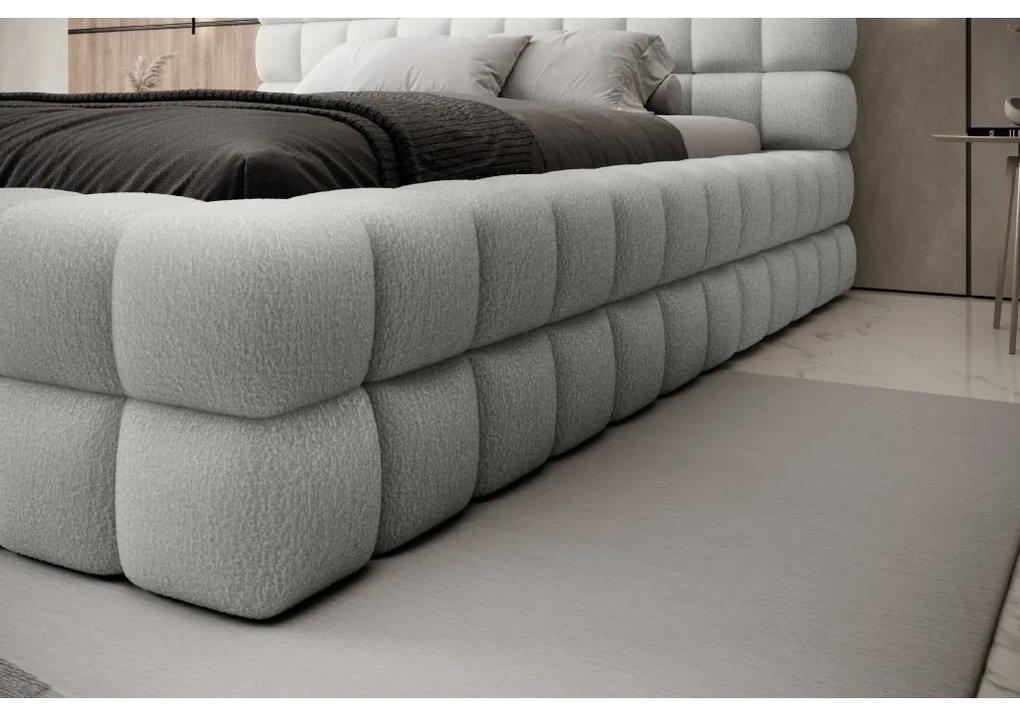Eltap Čalouněná postel Dizzle Materiál a barva potahu: Touch 24 - růžová, Rozměry (cm): 160x200