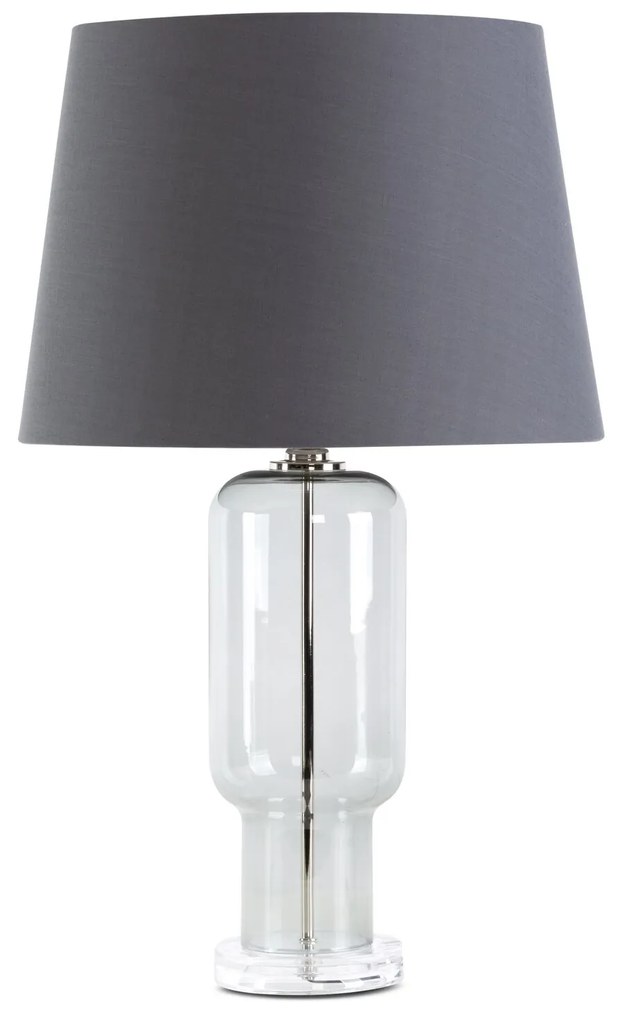 LAMPA LILA (02) 32X40X66 CM ŠEDÁ