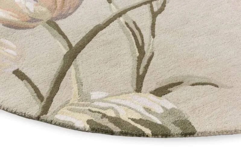 Brink&Campman Laura Ashley Gosford 81307 kruh 200cm natural / sage green