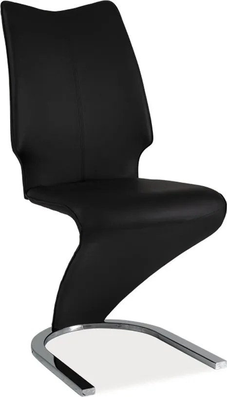 Casarredo Jídelní čalouněná židle H-050 černá