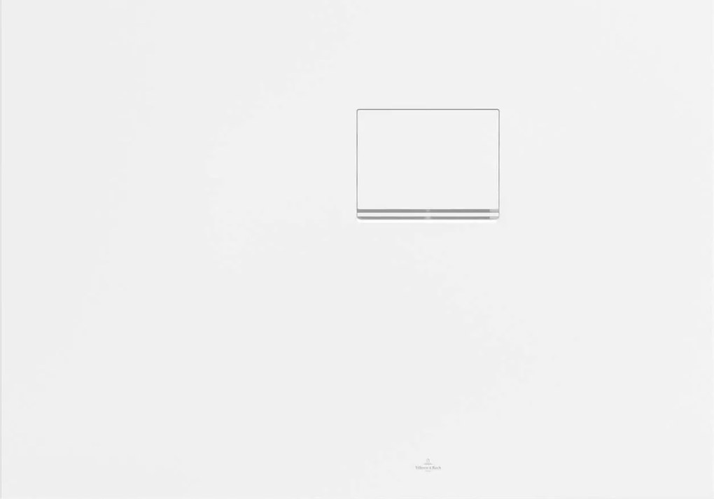 Villeroy & Boch Squaro Infinity - Sprchová vanička, 100x70 cm, Stone White UDQ1070SQI2RV-RW