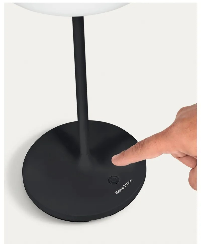 LED stolní /přenosné stmívatelné venkovní svítidlo na USB ø 16 cm Dinesh – Kave Home