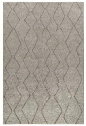 koberec SOFT 8050 CIKCAK BOHO krémový / světle hnědá velikost 140x190 cm | krásné koberce cz