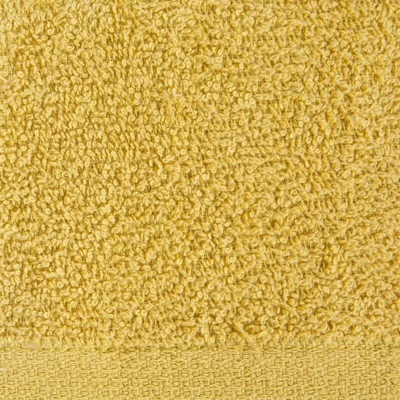 Klasický hořčicový bavlněný ručník TIANA1 Rozměr: 16 x 21 cm