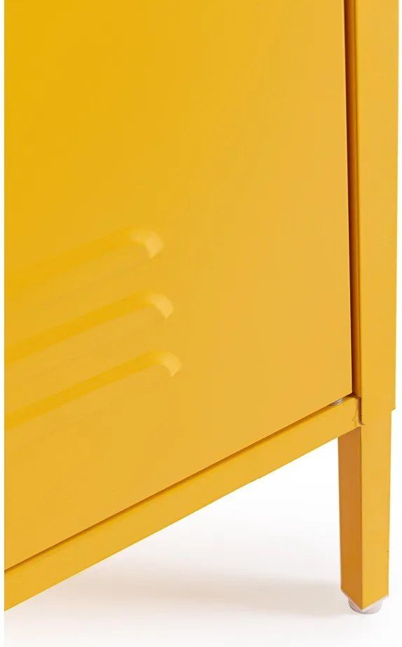 Žlutá kovová uzamykatelná skříňka 38x185x46 cm Cambridge – Yes Everyday