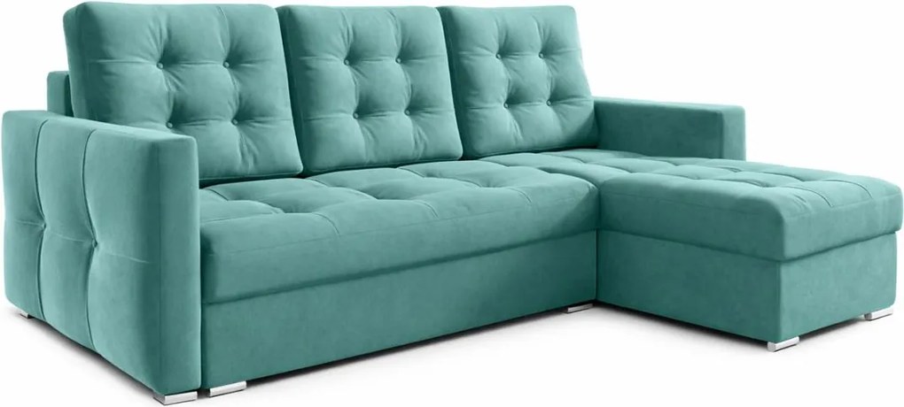 Elegantní rohová sedací souprava do obývacího pokoje s funkcí spaní Roni (103) - 235 cm