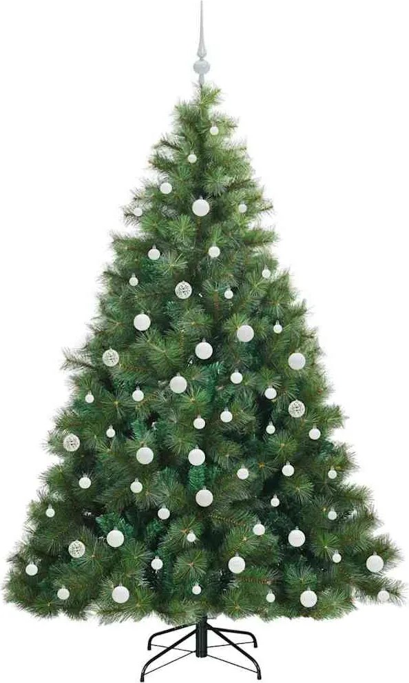Umělý vánoční stromeček s stojanem Zelená 180 cm PE a PVC 3397786