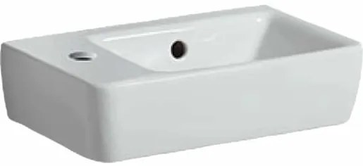 Geberit Selnova Compact umývátko selnova 40x25 cm otvor pro baterii vlevo 501.518.00.7