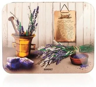 BANQUET LAVENDER Plechovka - box na čaj 24LAVRCT002