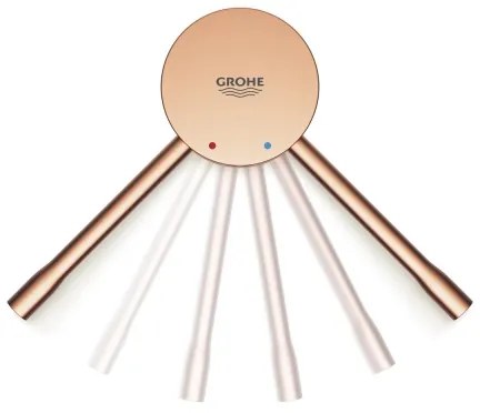 GROHE 33624DL1 - Vanová baterie ESSENCE 193 mm bronzová