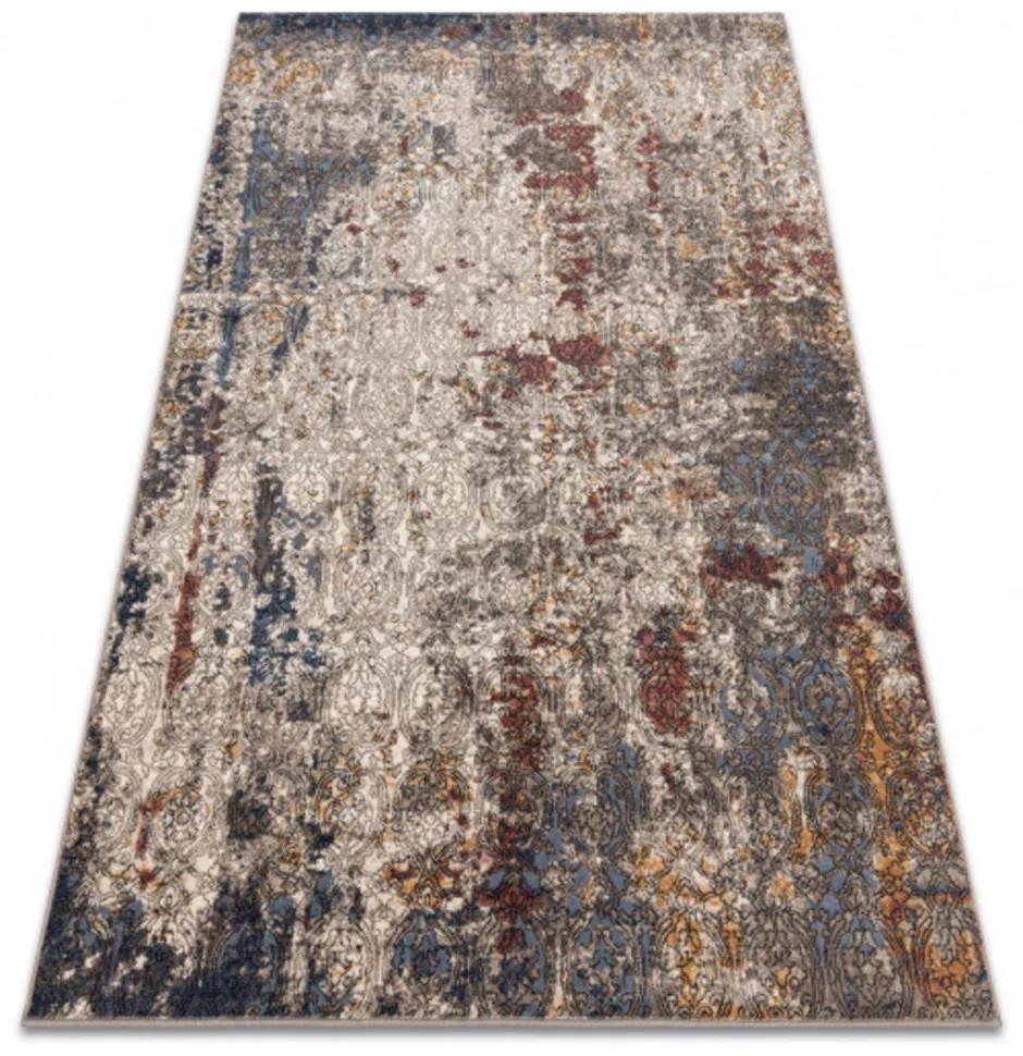 Vlněný kusový koberec Vintage béžovo modrý, Velikosti 200x300cm