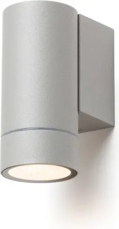 RED R13796 MIZZI NEW I nástěnná stříbrnošedá 230V GU10 35W IP65 - RED - DESIGN RENDL