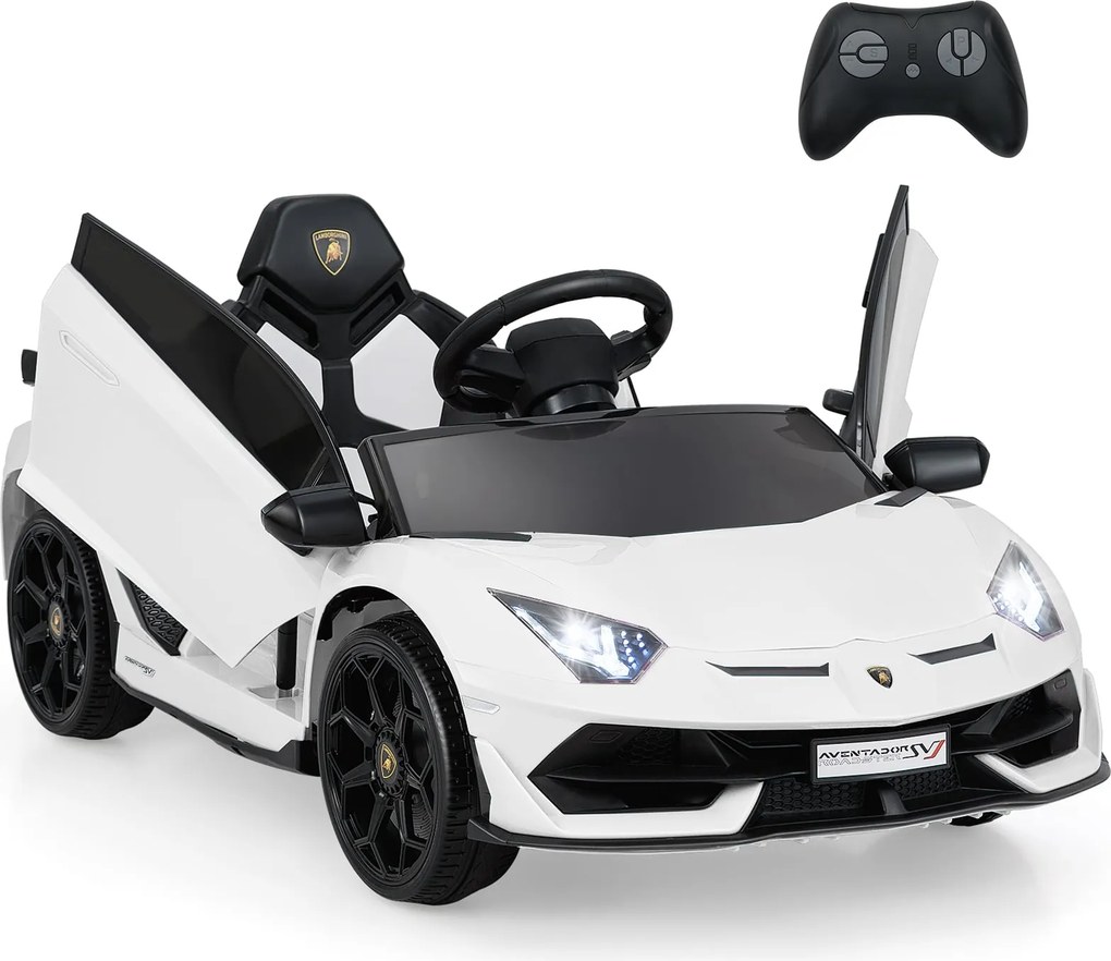 Costway Elektrické auto Lamborghini pro dětské vozidlo s dálkovým