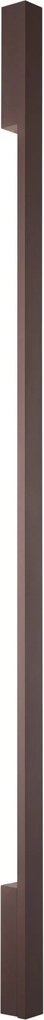 FAN LED-HERCULES-200 Nástěnné svítidlo Hercules corten, hliník s PC difuzorem, 47 W, 6800 lm, CCT 2700/3500/4000 K, IP65, 60 x 55 x 2000 mm - FANEUROPE