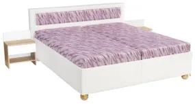 Čalouněná postel MALVÍNA, Velikost postele 160x200, Varianta matrace DIONE 0