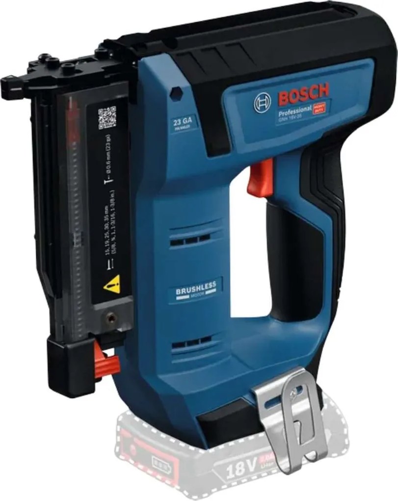 Bosch - 18V AKU hřebíkovačka GNH 18V-35, 15-35 mm, bez baterie a nabíječky 0601482700