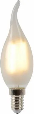 LUCIDE Bulb CF37 Filament Dimm E14 4W Frosted, žárovka, zářivka