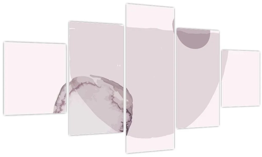 Obraz - Fialový minimalismus N⁰2 (125x70 cm)