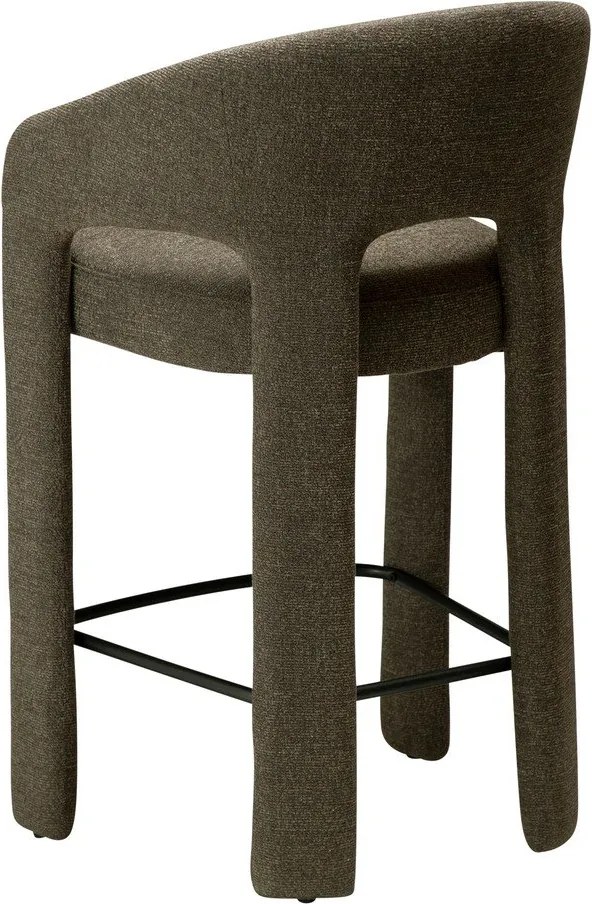 Khaki barová židle (výška sedáku 67 cm) Splendor – DAN-FORM Denmark