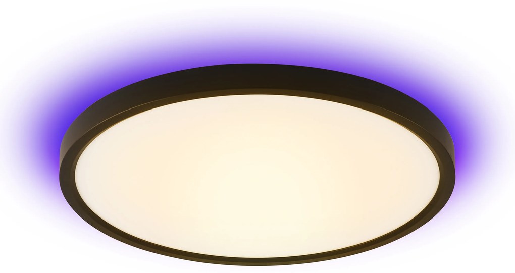 Immax NEO LITE TUDO Smart stropní svítidlo RGB podsvícení 60cm 65W Tuya WiFi Beacon černá