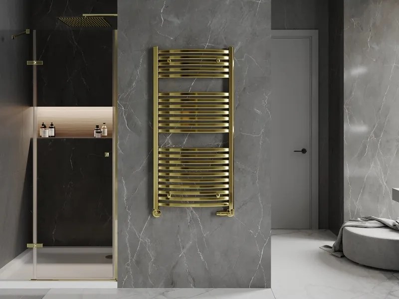 Mexen Helios, topné těleso 1200x600 mm, 524 W, zlatá lesklá, W103-1200-600-00-50