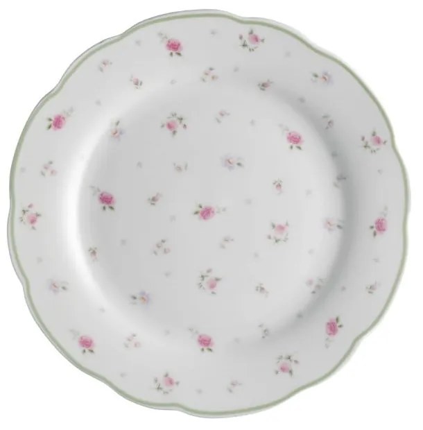 18dílná sada porcelánových talířů Brandani Nonna Rosa