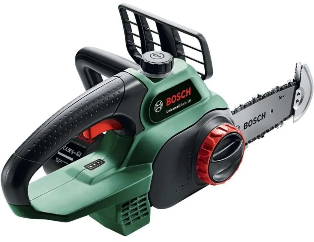 Bosch - 18V AKU řetězová pila 20 cm, bez baterie a nabíječky 06008B8001