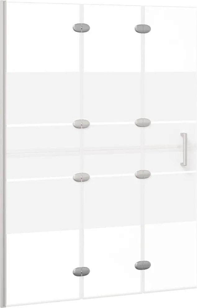Skládací sprchový kout ESG 100 x 140 cm bílý 150738
