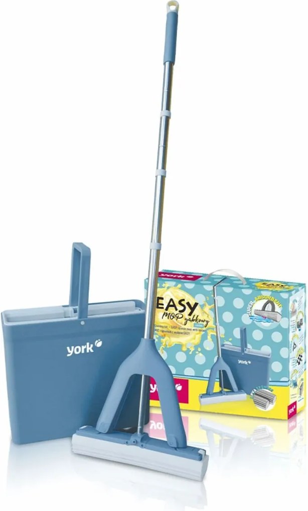 YORK mop komplet houbový s kbelíkem EASY
