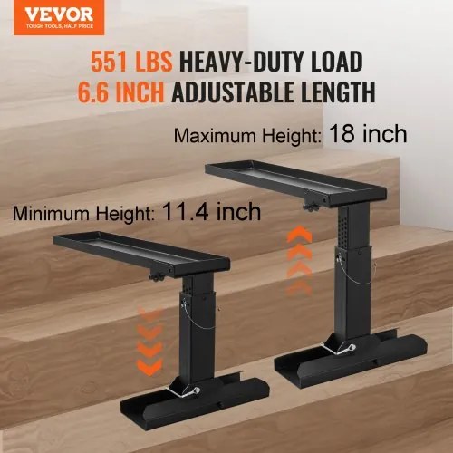 Ladder Levler 59,4 D × 29–45,7 cm H skládací stabilizátor nosné plochy