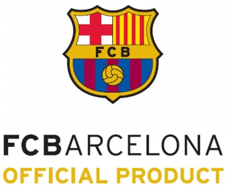 Fotbalová fleecová deka FC Barcelona - motiv Gradient Black - Coral fleece gramáží 280g/m² - 130 x +170 cm
