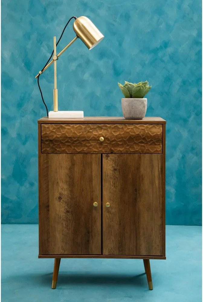 Komoda v tmavě přírodní barvě 70x94x35 cm Frida – Premier Housewares