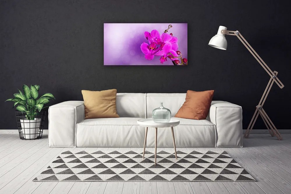 Obraz na plátně Květiny Plátky Orchidej 120x60 cm